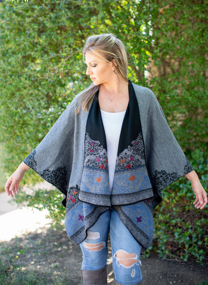 Alpaca Ruanas and Wraps – Lael Alpaca