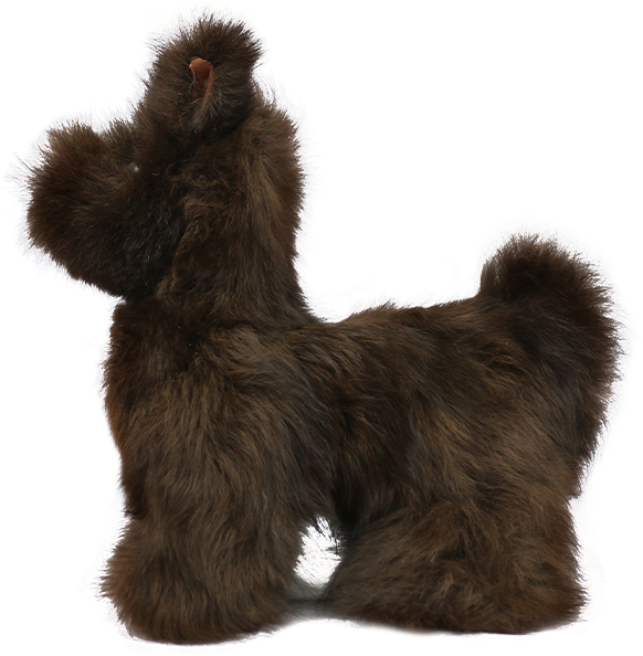 100% Alpaca Fur Astro Dog Toy – Lael Alpaca
