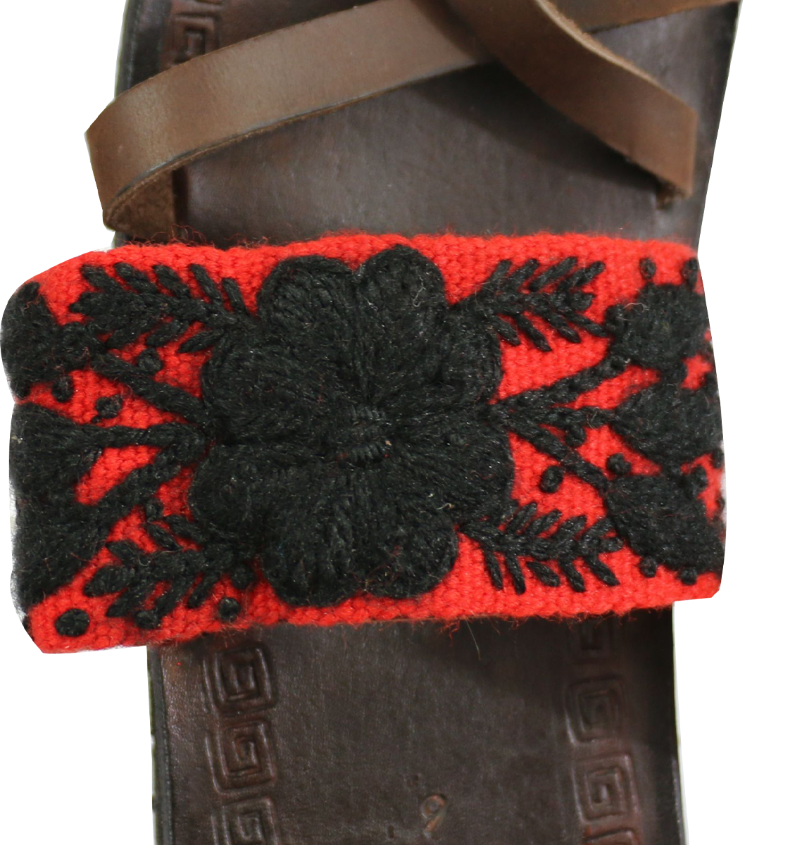 Hand Embroidered Peruvian Sandals – Lael Alpaca