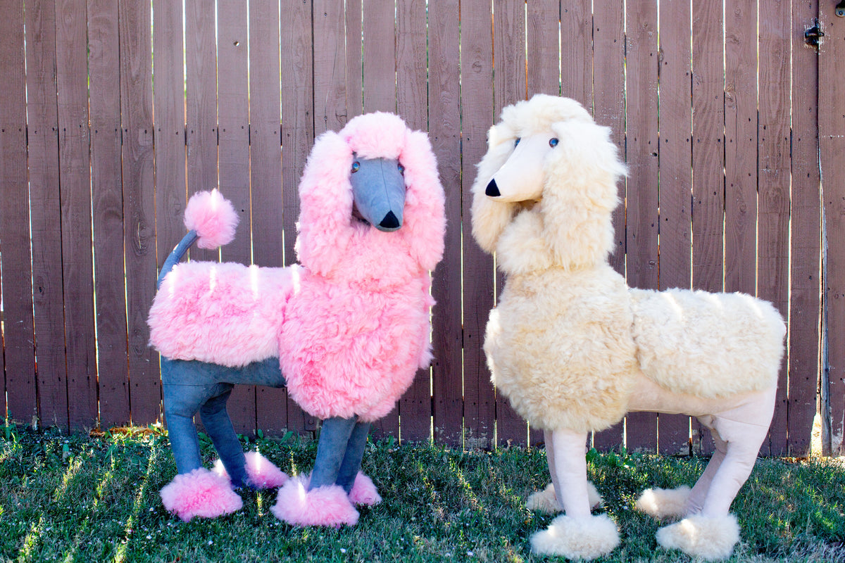 Life Size Poodle Alpaca Fur – Lael Alpaca