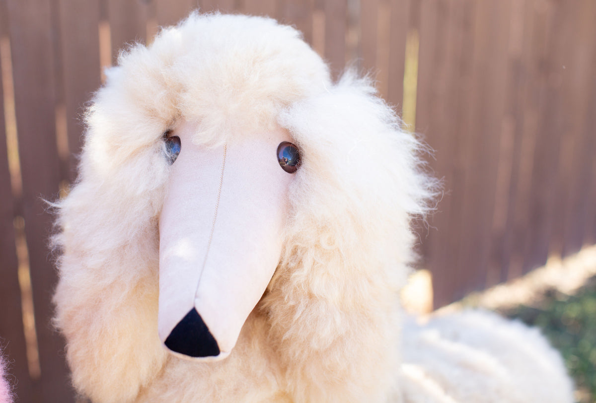 Life Size Poodle Alpaca Fur – Lael Alpaca